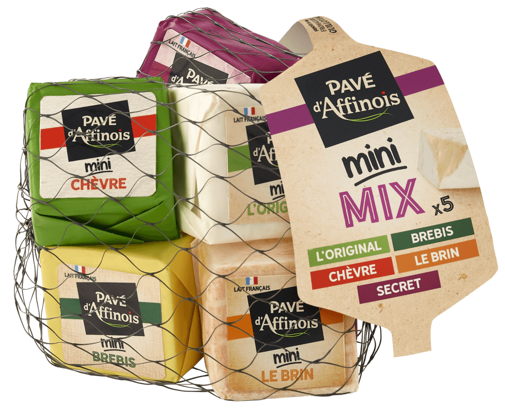 fromages en portions - Pavé d'Affinois